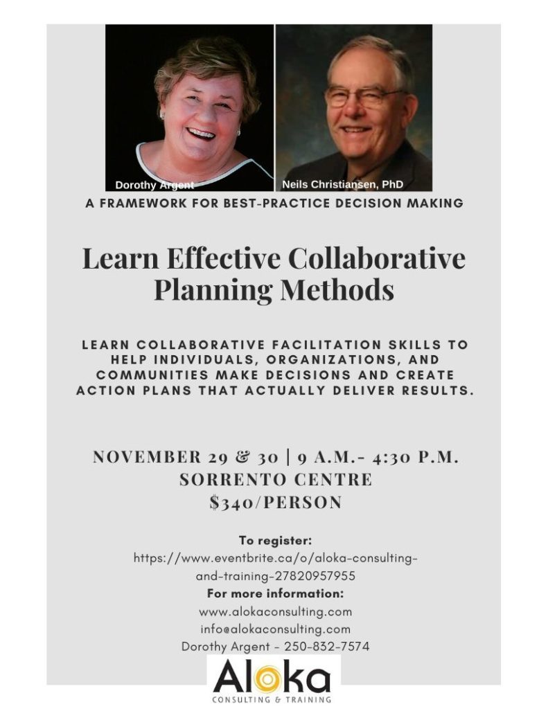 Acquire powerful collaborative planning methods Poster – Let's Build a ...